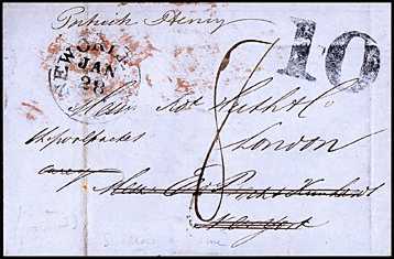 letter from Patrick Henry packet – Michael Charles Carolan